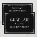 Great Gatsby Art Deco Graduation Party Invitation | Zazzle