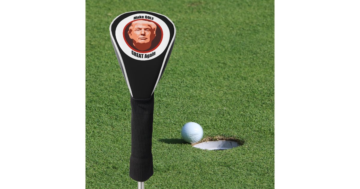 Great Golf Trump Golf Head Cover | Zazzle