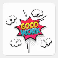 Awesome Work Great Job Stickers Zazzlecom Great Job Star Sticker