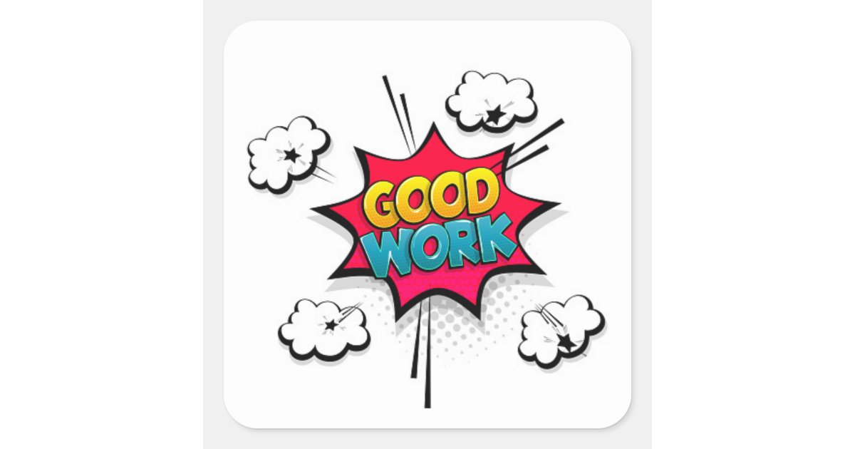 Great Job School Sticker | Zazzle
