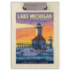 Great Lakes | Lake Michigan Clipboard | Zazzle