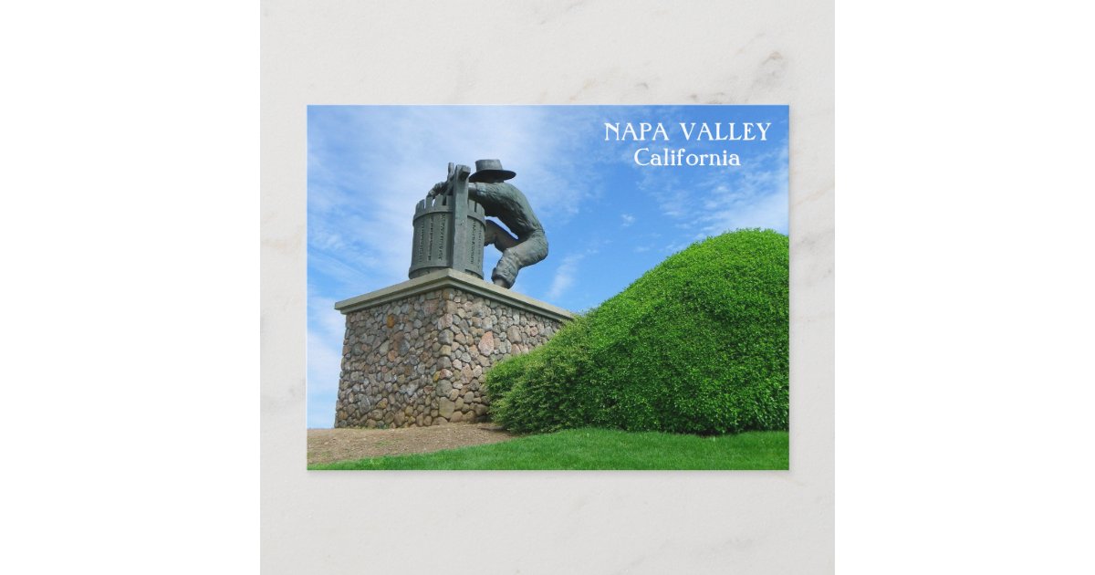 Great Napa Valley Postcard! Postcard | Zazzle