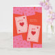 Great Pair Playing Cards Valentine Greeting Card | Zazzle