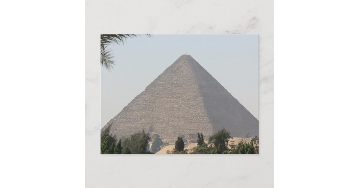 Great Pyramid of GIza Postcard | Zazzle