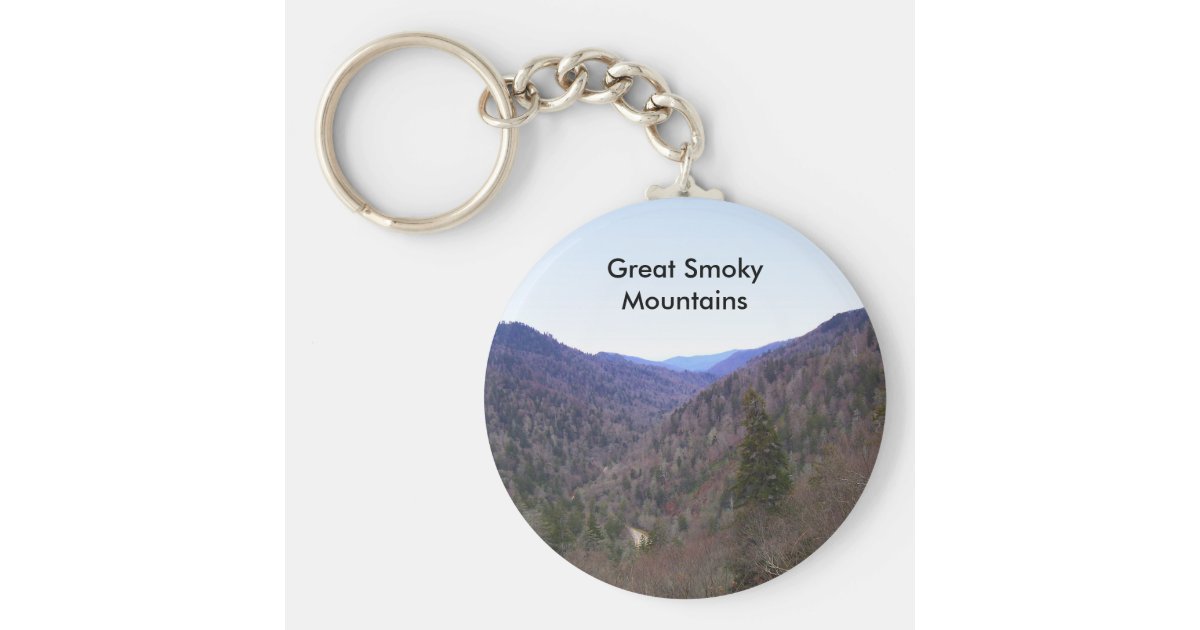 Great Smoky Mountains Keychain | Zazzle