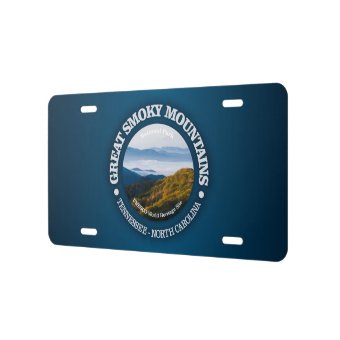 Great Smoky Mountains License Plate | Zazzle