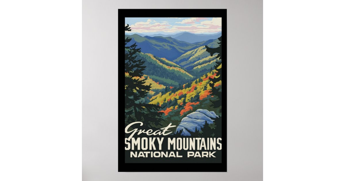Great Smoky Mountains National Park Poster | Zazzle