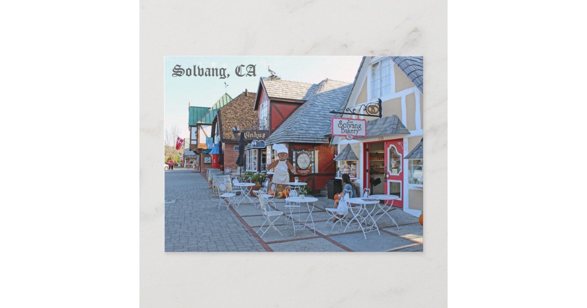 Great Solvang Postcard! Postcard | Zazzle