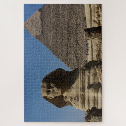 Great Sphinx Statue Cairo Pyramids Egypt Travel Jigsaw Puzzle | Zazzle