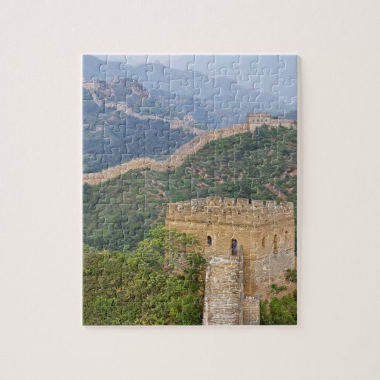 Great Wall of China at Jinshanling, China. 2 Jigsaw Puzzle | Zazzle.com
