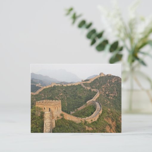 Great Wall of China at Jinshanling, China, Asia Postcard | Zazzle