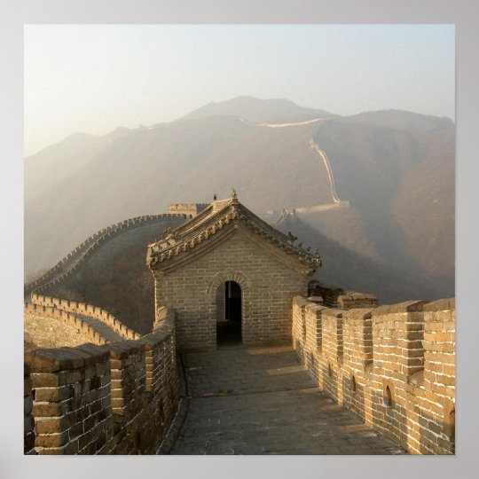 Great Wall of China Poster | Zazzle.com