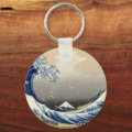 Great Wave off Kanagawa & Mount Fuji Japan Sea Keychain | Zazzle