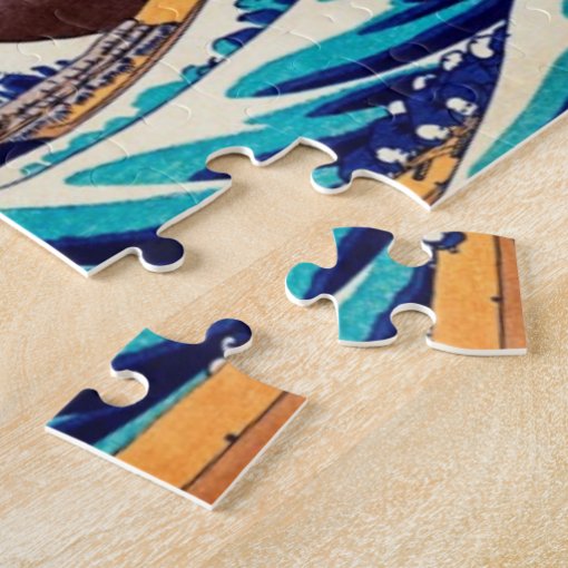 Great Wave Off Kanagawa Vintage Japanese Art Jigsaw Puzzle | Zazzle