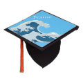 Great Wave Thunder_Cove Graduation Cap Topper | Zazzle