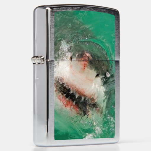 Great White Shark1 Zippo Lighter | Zazzle