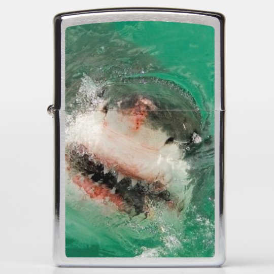 Great White Shark1 Zippo Lighter | Zazzle.com