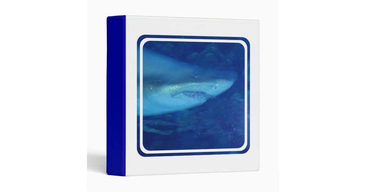 Great White Shark Binder | Zazzle