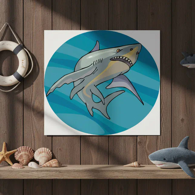 Great White Shark Poster | Zazzle