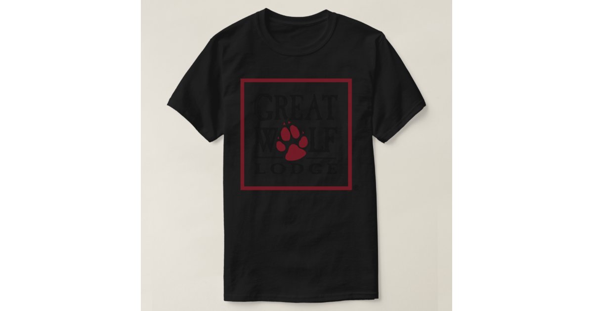 Great Wolf Lodge Logo Sticker T-Shirt | Zazzle