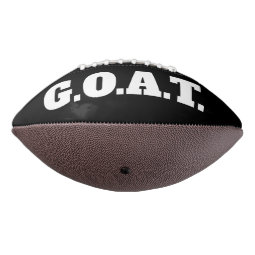 Greatest Of All Time GOAT football player gift | Zazzle