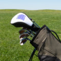Greece and Greek Flag Blue Personalization Golf Head Cover | Zazzle