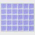 Greece and Greek Flag Wrapping Paper | Zazzle