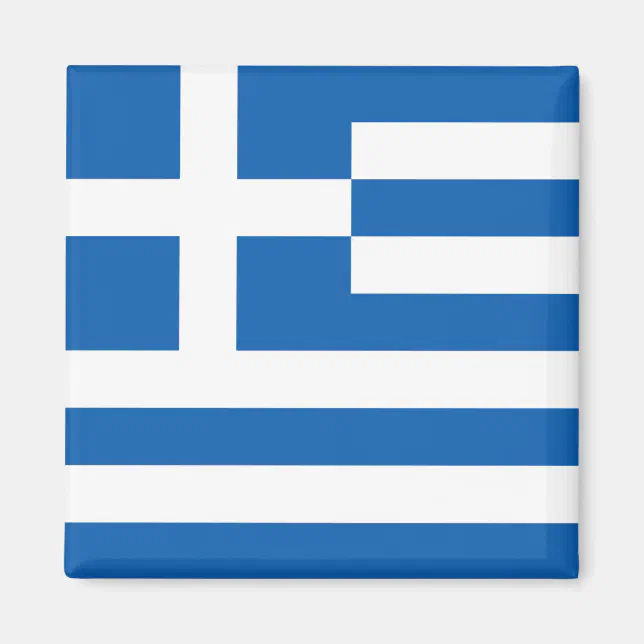 Greece Flag GR Magnet | Zazzle