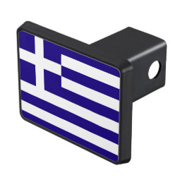 Greece Flag Hitch Cover | Zazzle