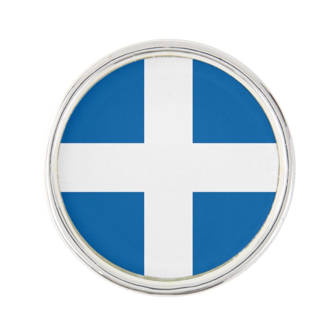 Greece Flag Lapel Pin | Zazzle