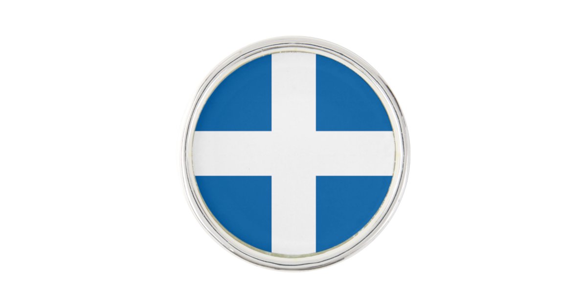 Greece Flag Lapel Pin | Zazzle