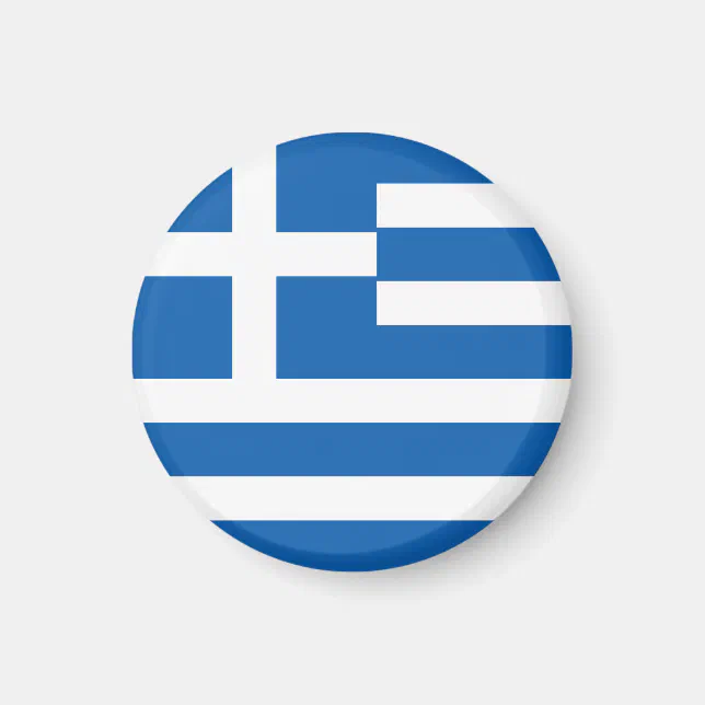 Greece Flag Magnet | Zazzle