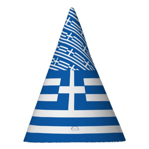 Greece Flag Party Hat | Zazzle