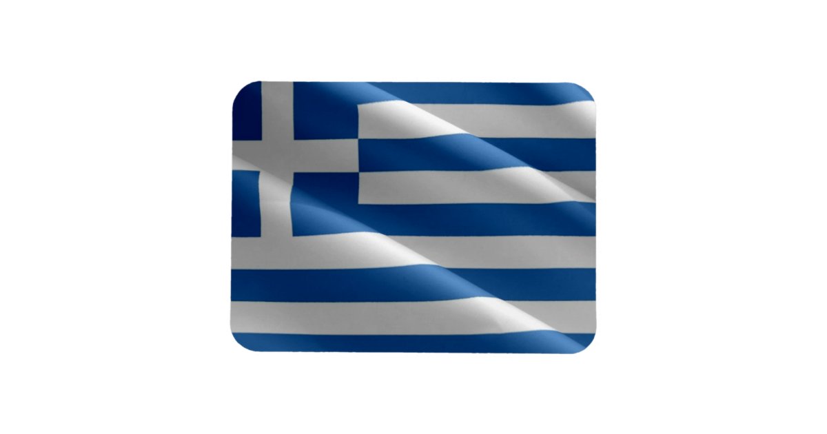 Greece - Greek flag - Magnet | Zazzle