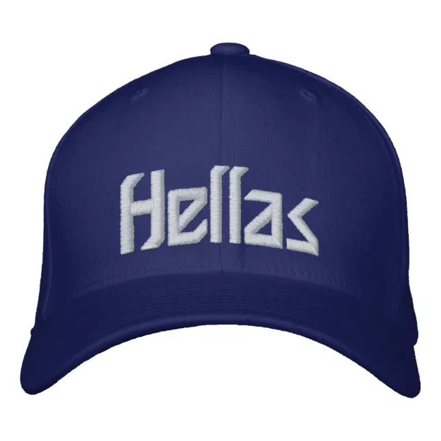 Greece - Hellas Embroidered Baseball Cap | Zazzle