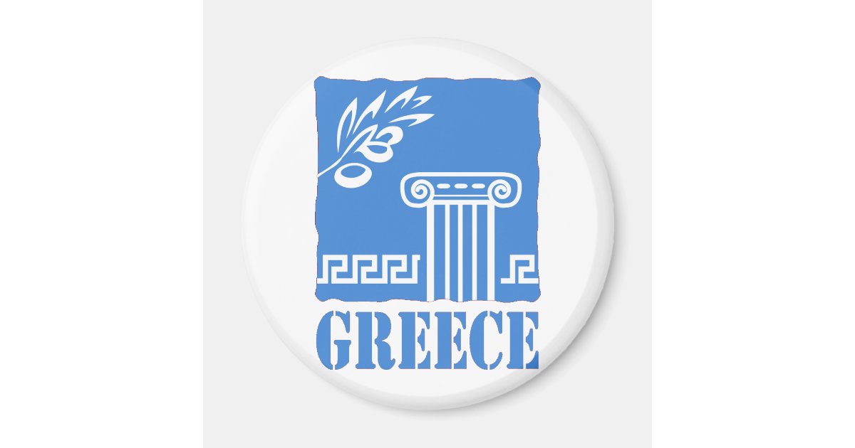 Greece Magnet | Zazzle