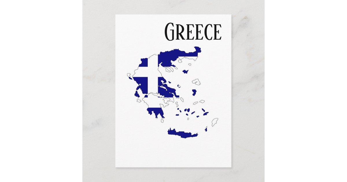 Greece Postcard | Zazzle