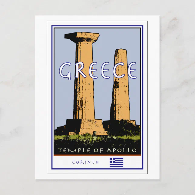 Greece Postcard | Zazzle