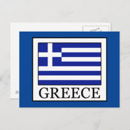 Greece Postcard | Zazzle