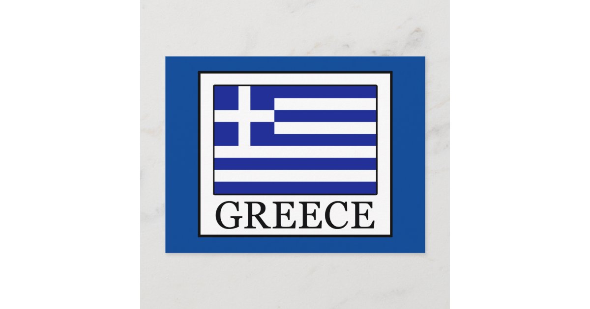 Greece Postcard | Zazzle