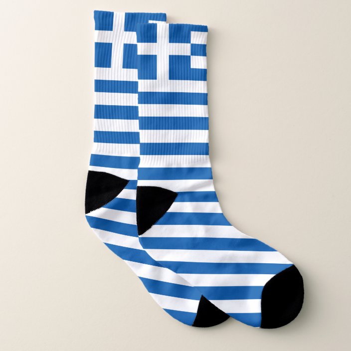 Greece Socks | Zazzle.com
