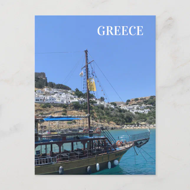Greece Travel Postcard | Zazzle