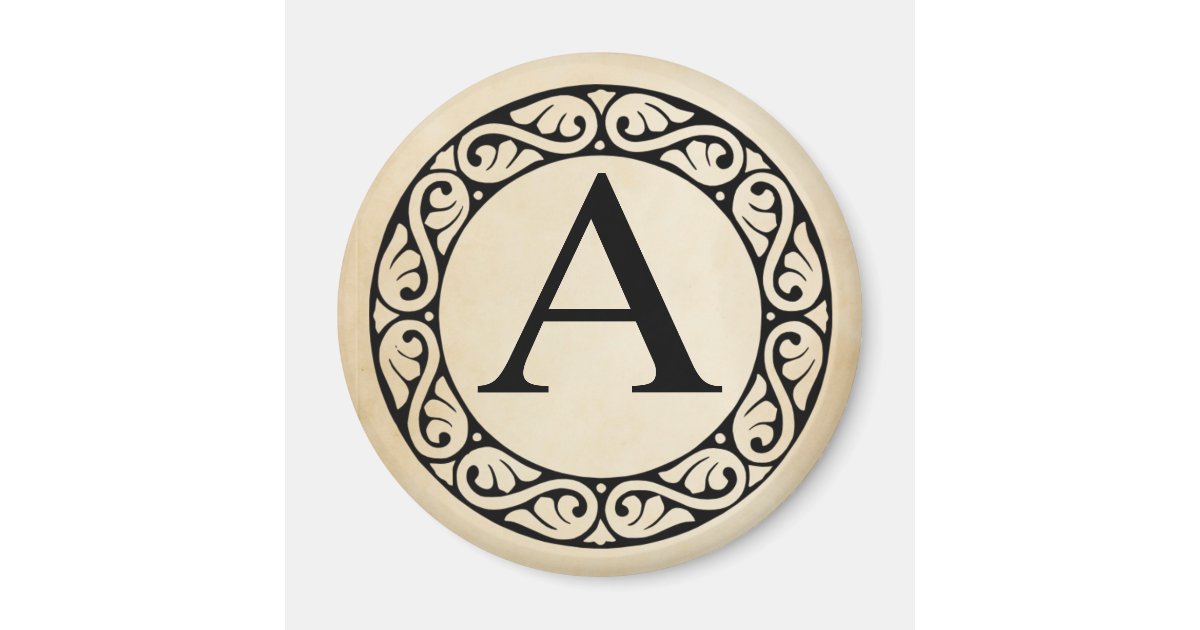 Greek Alphabet Letter Alpha Magnet | Zazzle