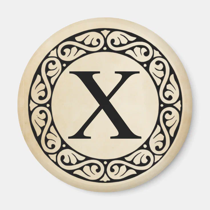 Greek Alphabet Letter Chi Magnet | Zazzle