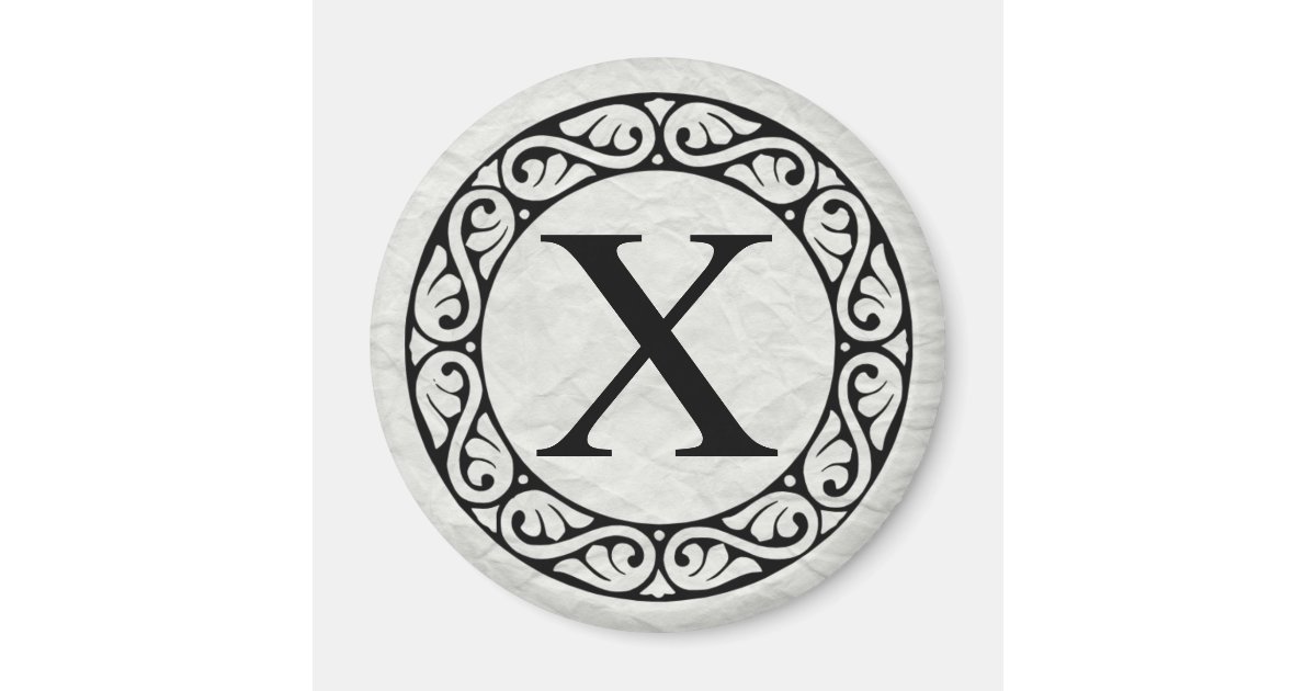 Greek Alphabet Letter Chi Magnet | Zazzle