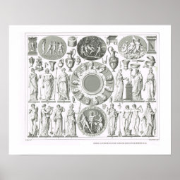 Greek and Roman gods Poster | Zazzle