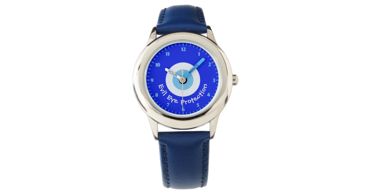 Greek Evil Eye Watch | Zazzle