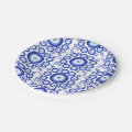 Greek Eye Good Luck Symbol Pattern Paper Plates | Zazzle