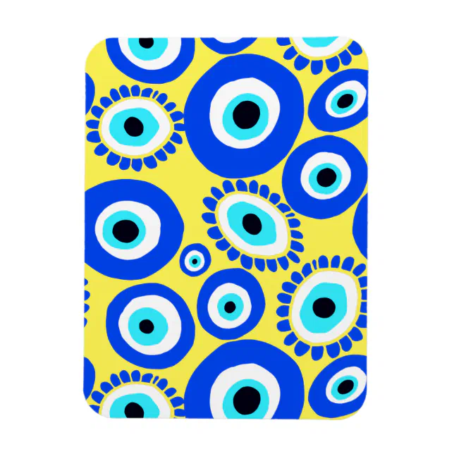 Greek Eye Lucky Symbol Magnet | Zazzle
