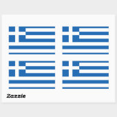 Greek flag stickers | Zazzle